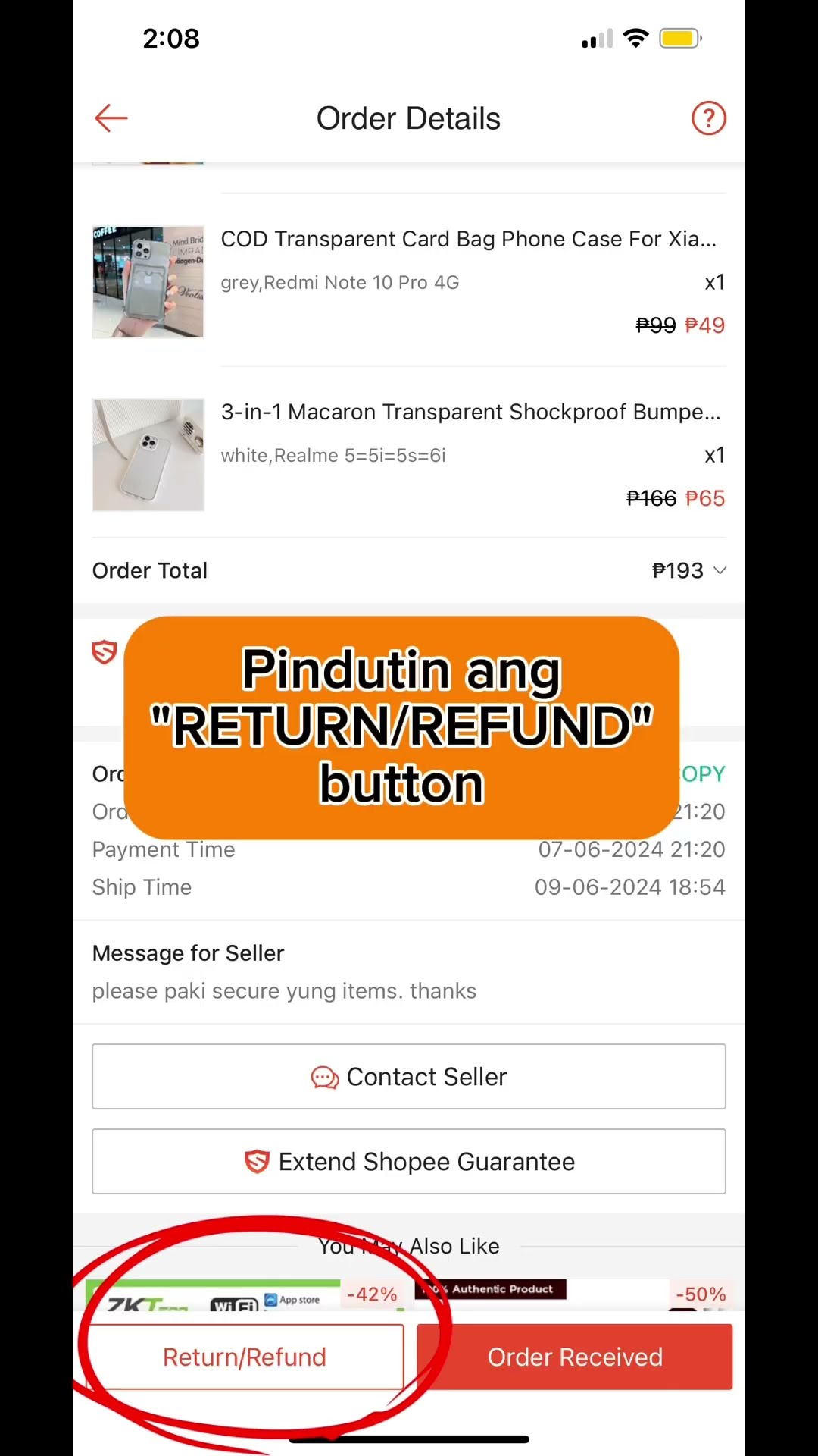 Paano mag request ng return at refund order sa shopee #shopeebudolfinds #shoppe #fyp #viral #fyp ...