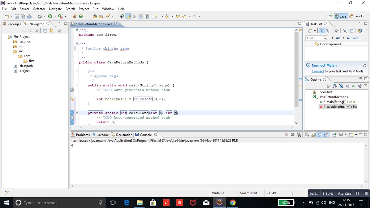 16 Java Methods Return | Like | Share | Happy Learning - YouTube