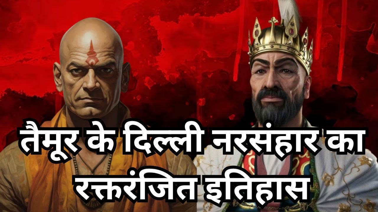 Indian History of Timur Invasion -Timur Sack of Delhi 1398 दिल्ली में ...