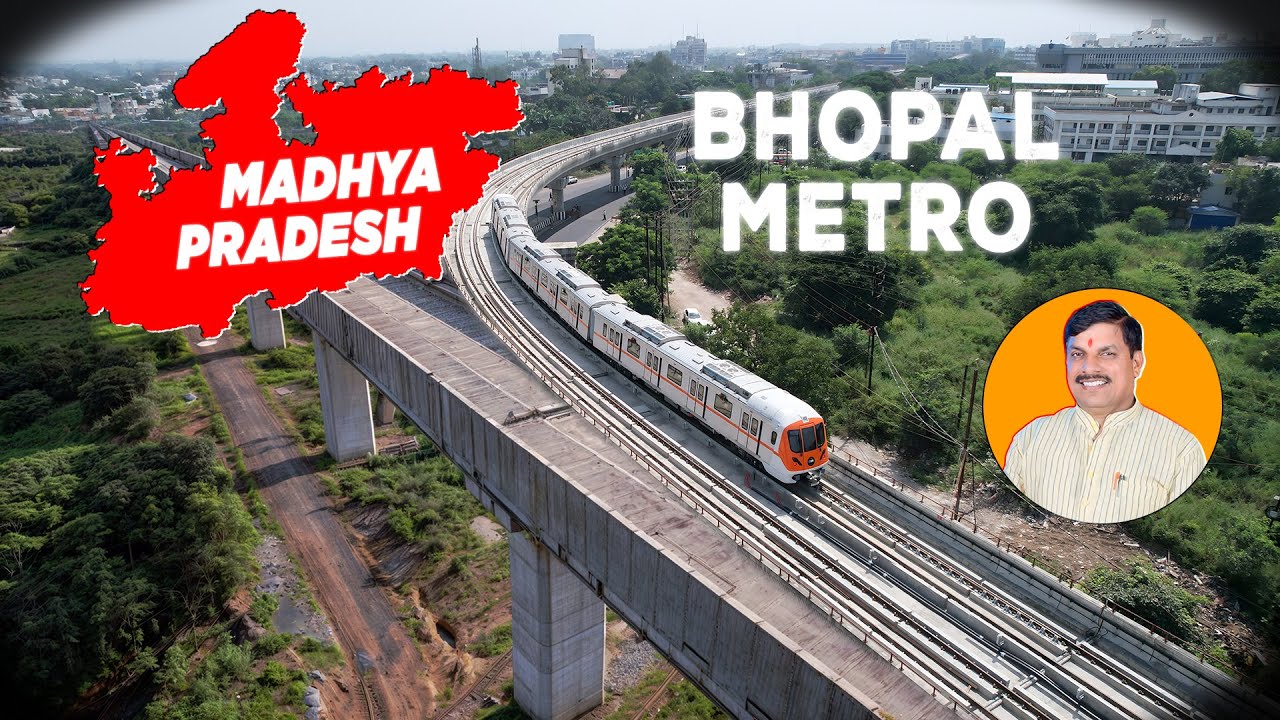 BHOPAL METRO PROJECT UPDATE 2024 | Bhopal Metro Phase 1 | Madhya Pradesh Bhoj Metro - YouTube