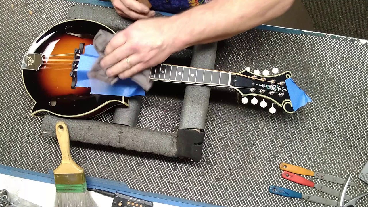Fast and Easy Fret Level, Crown and Polish at the same time Tool. - YouTube