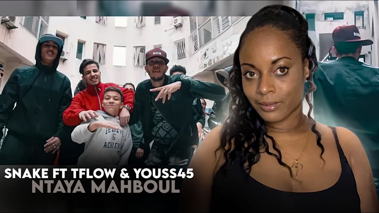 SNAIK - NTAYA MAHBOUL Feat TFLOW X YOUSS45 (CLIP OFFICIEL) Réaction 🇲🇦 ...
