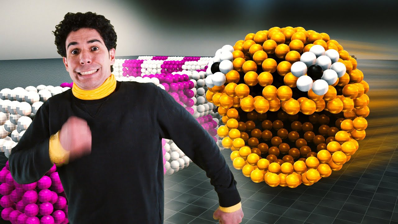 PACMAN and LOKMAN vs Magnetic Games in Real Life - YouTube