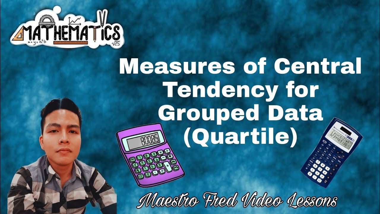 Measures of Position for Grouped Data (Quartile) - YouTube