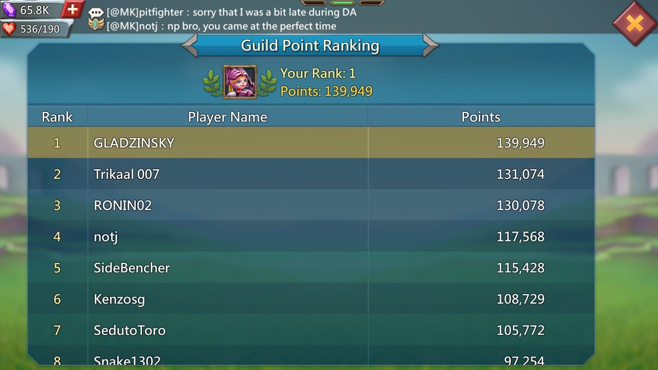 HOW TO COME RANK 1 DRAGON ARENA : LORDS MOBILE! - YouTube
