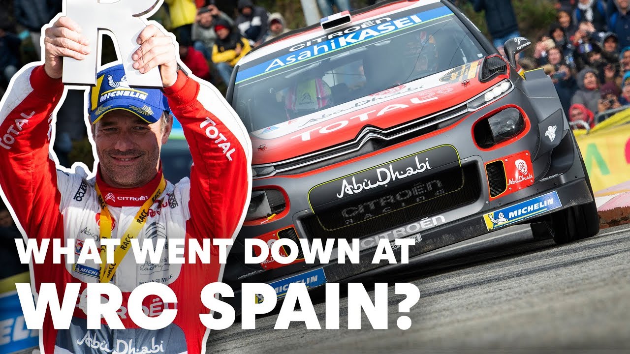 The Top 5 Moments from WRC Rally RACC Catalunya | WRC 2018 - YouTube