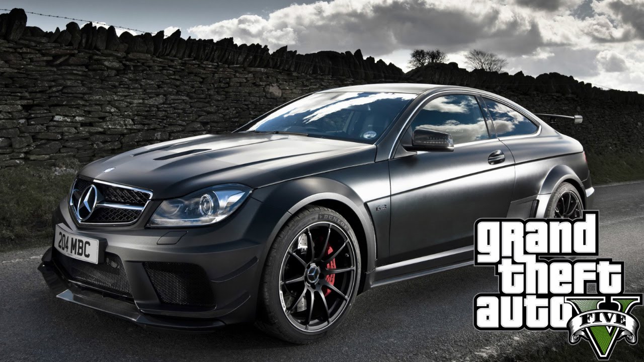 GTA 5 MOD: Mercedes Benz C63 AMG - YouTube