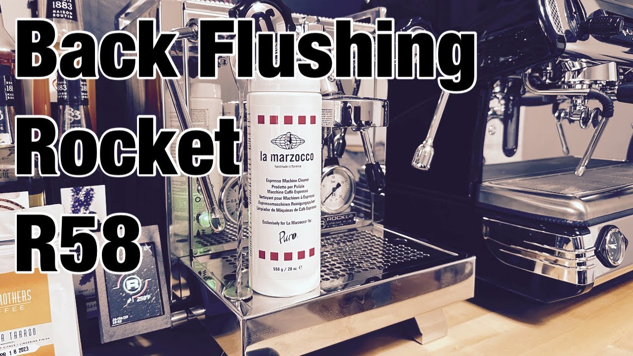 How To Back Flush on the Rocket R58 - YouTube