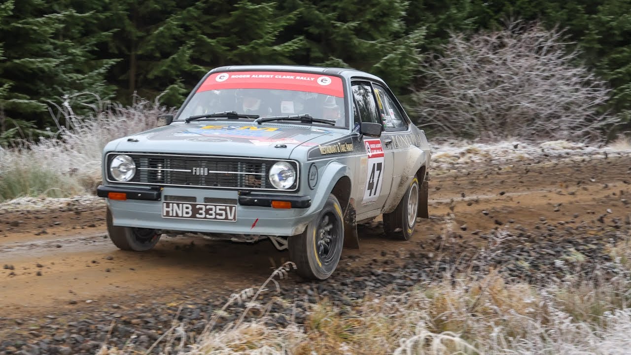 Ieuan Evans & Dafydd Evans - RAC Rally 2023 - SS30 Pundershaw - YouTube