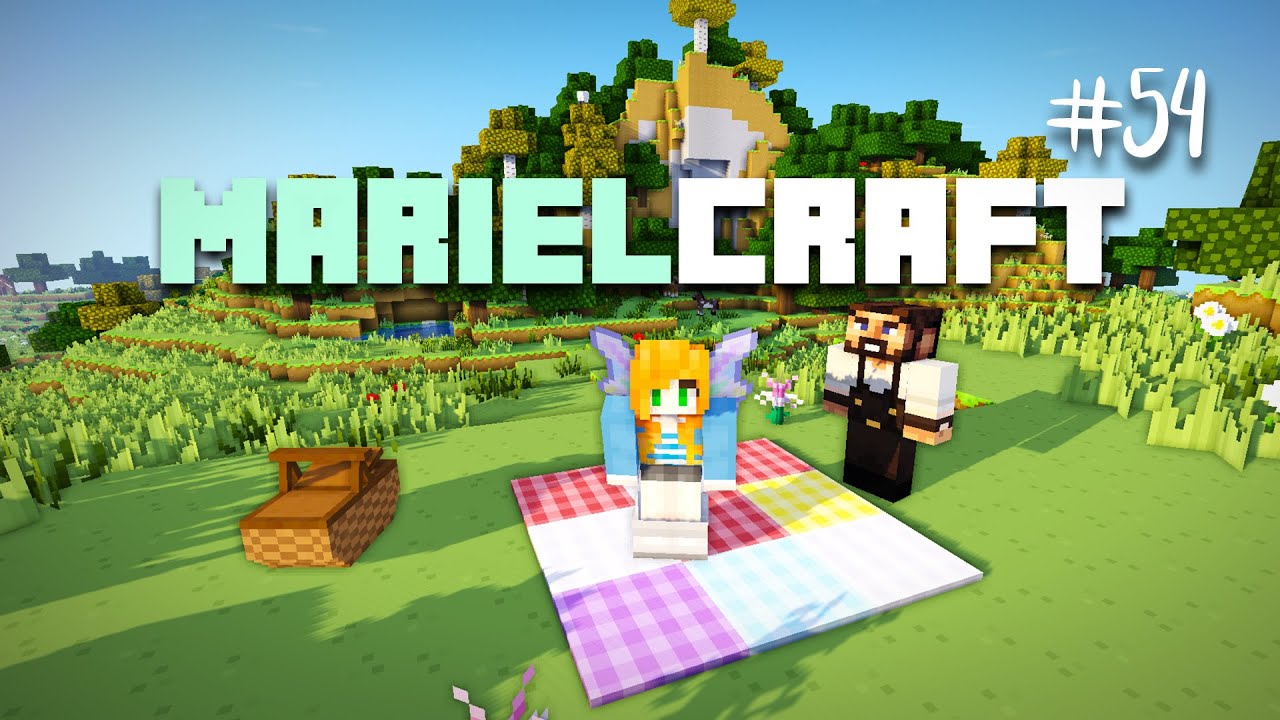 MarielCraft | Ep.54: "OUR FIRST DATE?" | (Minecraft Mods) | Marielitai ...