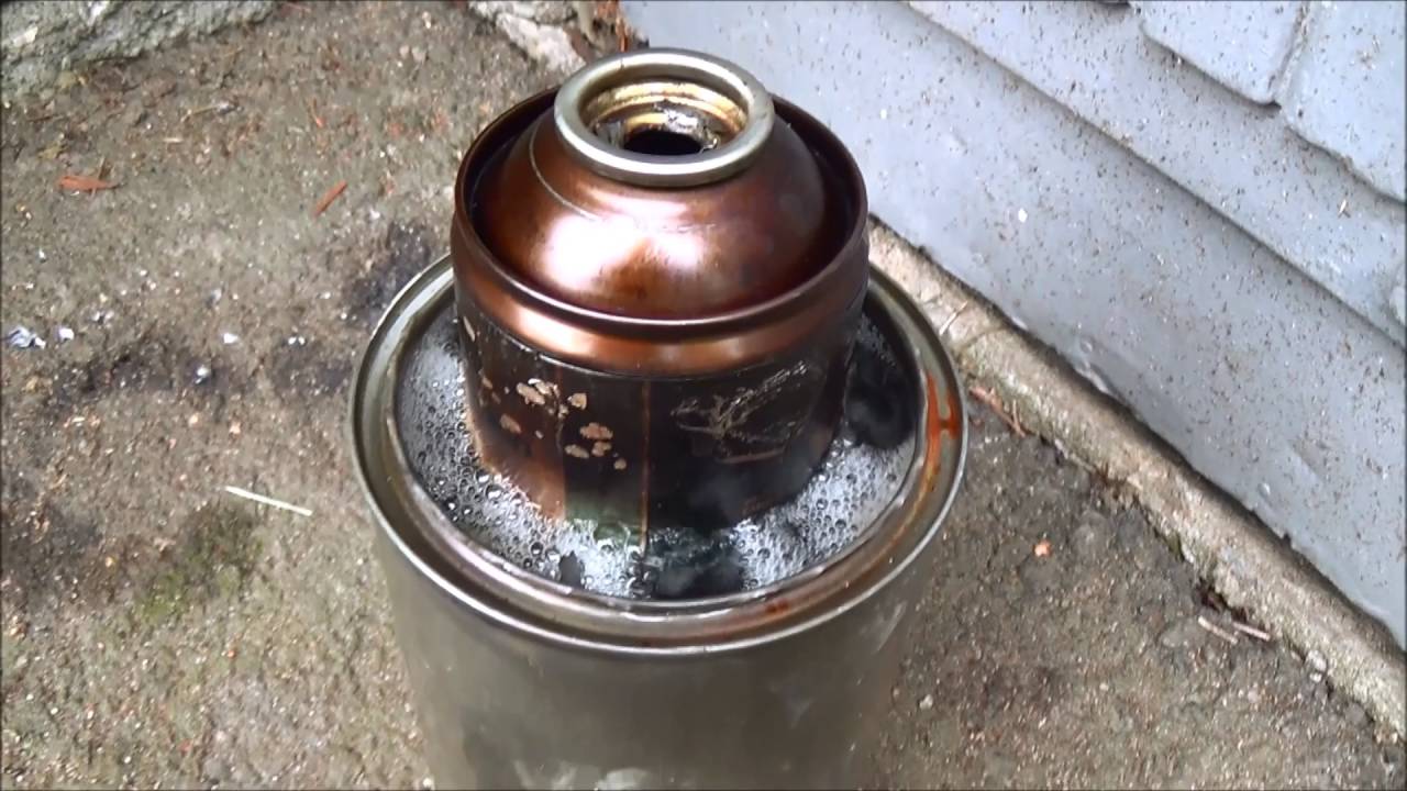 High Revving Tin Can Pulse Jet Boils Water !! - YouTube
