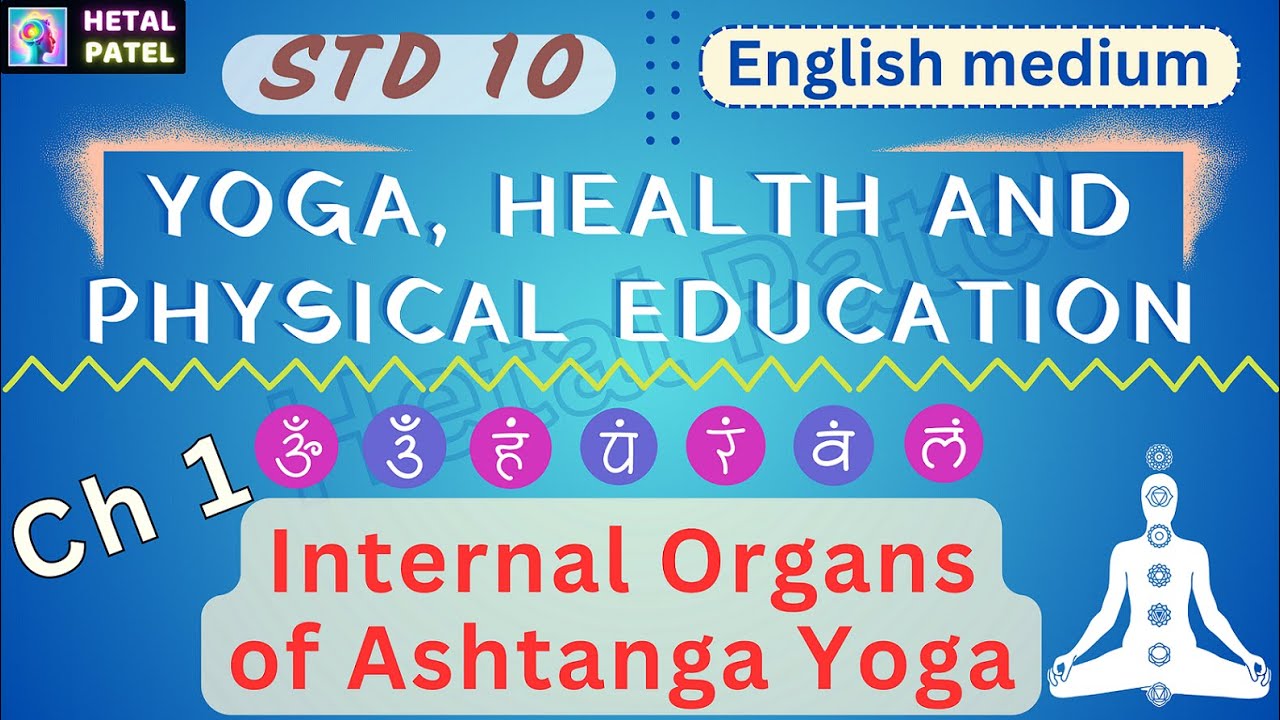 Internal Organs of Ashtanga Yoga | Ch 1 | Std 10 | Yoga, Health and ...