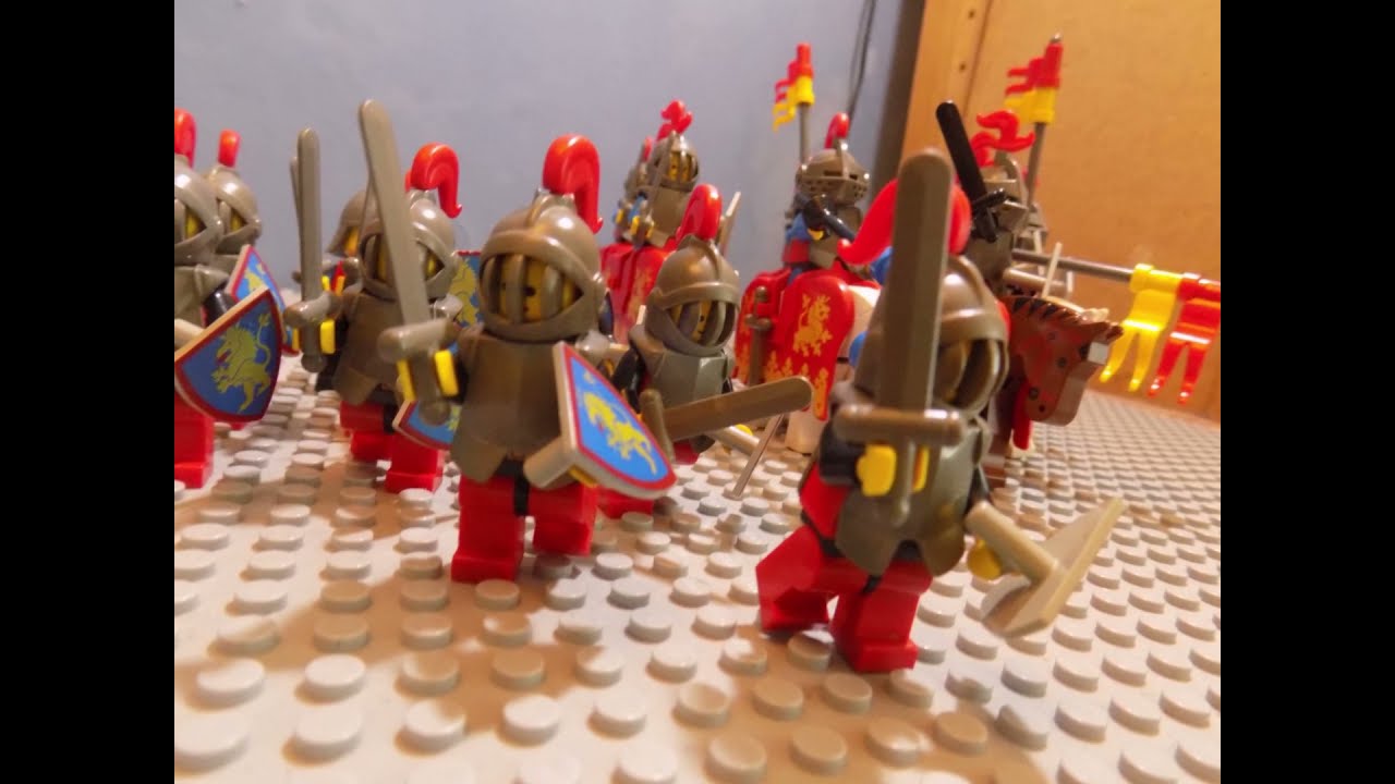 Lego Castle: Crusader Army Overview - YouTube