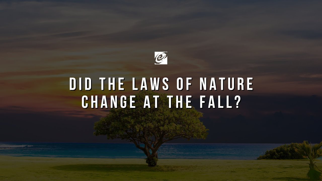 Did the Laws of Nature change at the Fall? - YouTube