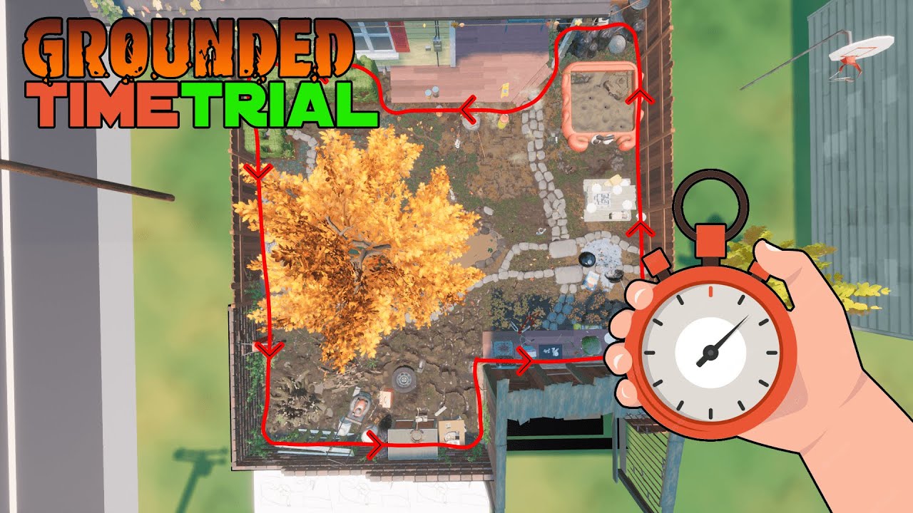 How Long Does It Take To Run Around The Map In Grounded? - YouTube