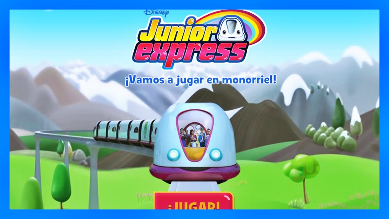 Junior Express | Viaje del monorriel | Disney Junior Latino - YouTube