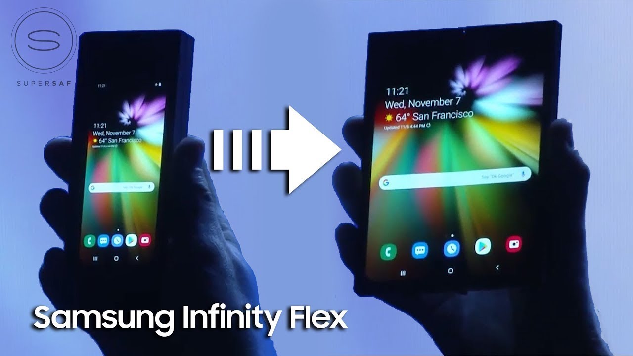 It's Samsung Foldable Phone | Infinity Flex | The Best Future - YouTube