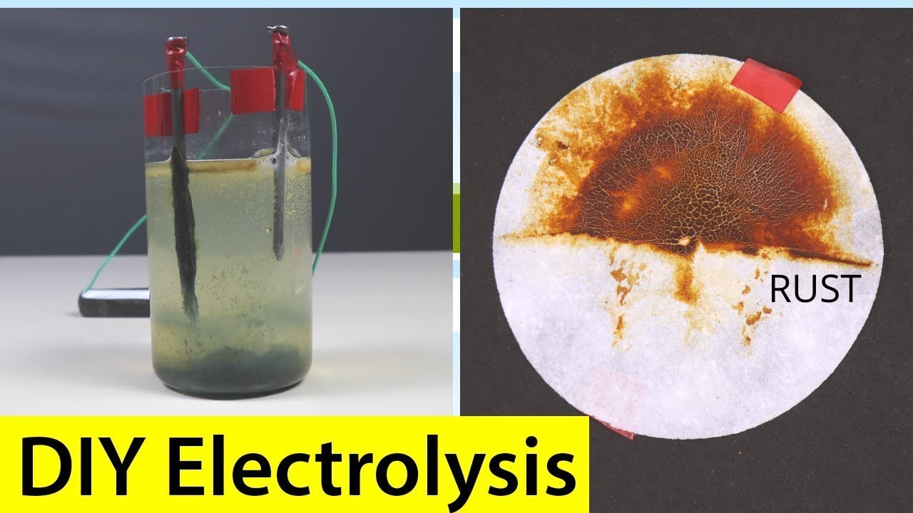 DIY Electrolysis | Class 10 Science Lab Experiment - YouTube