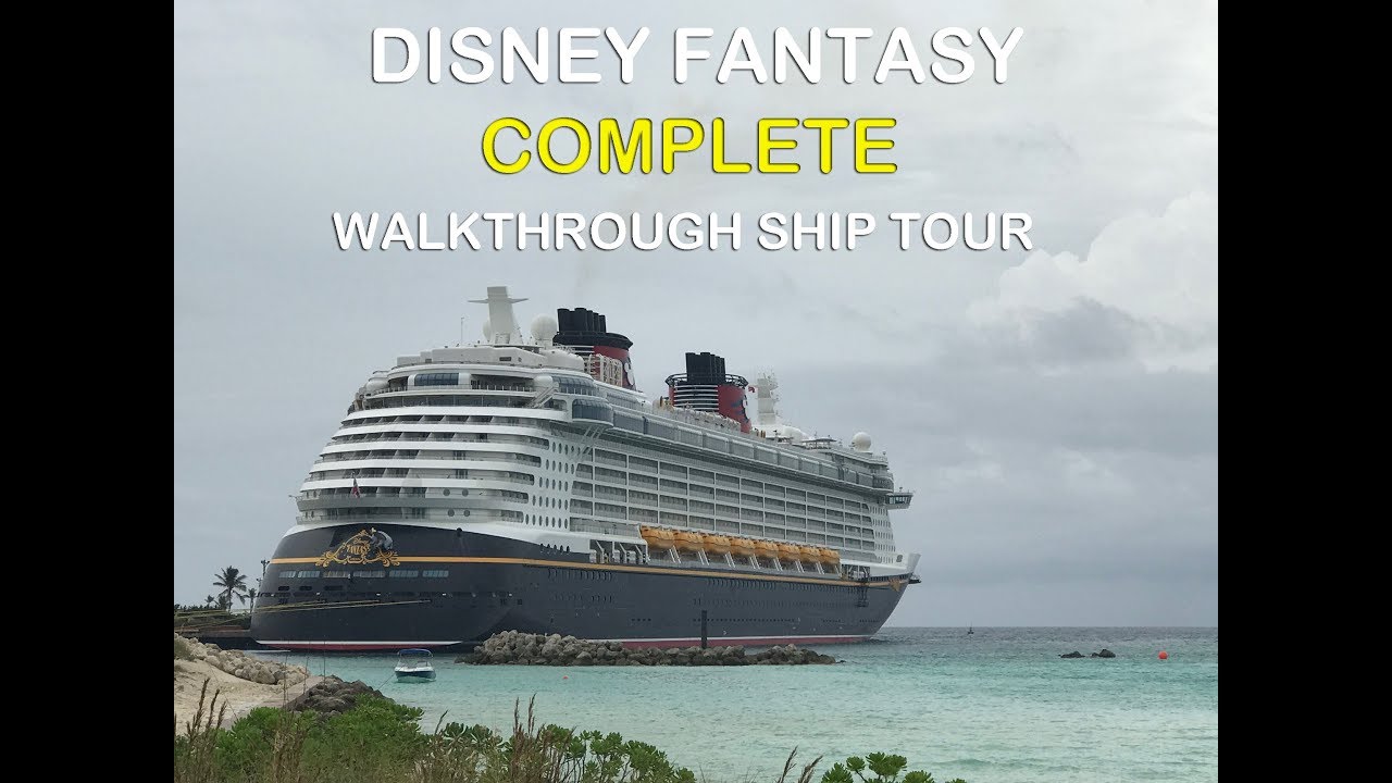 Disney Fantasy COMPLETE Ship Tour - YouTube