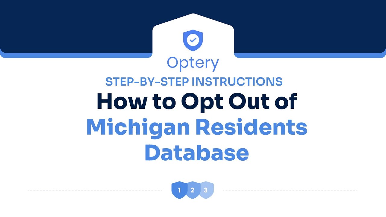 How to Opt Out of Michigan Residents Database - Step by Step ...