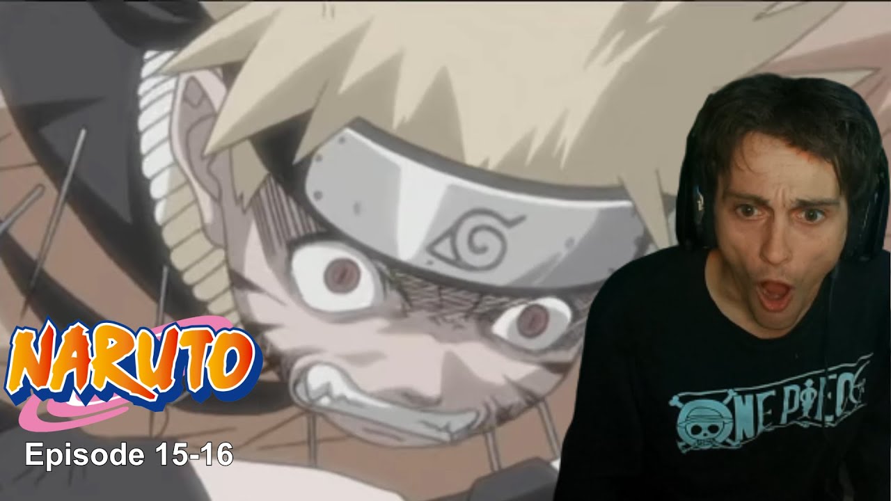 THE NINE TAILED FOX!? Naruto Episode 15-16 REACTION!! - YouTube