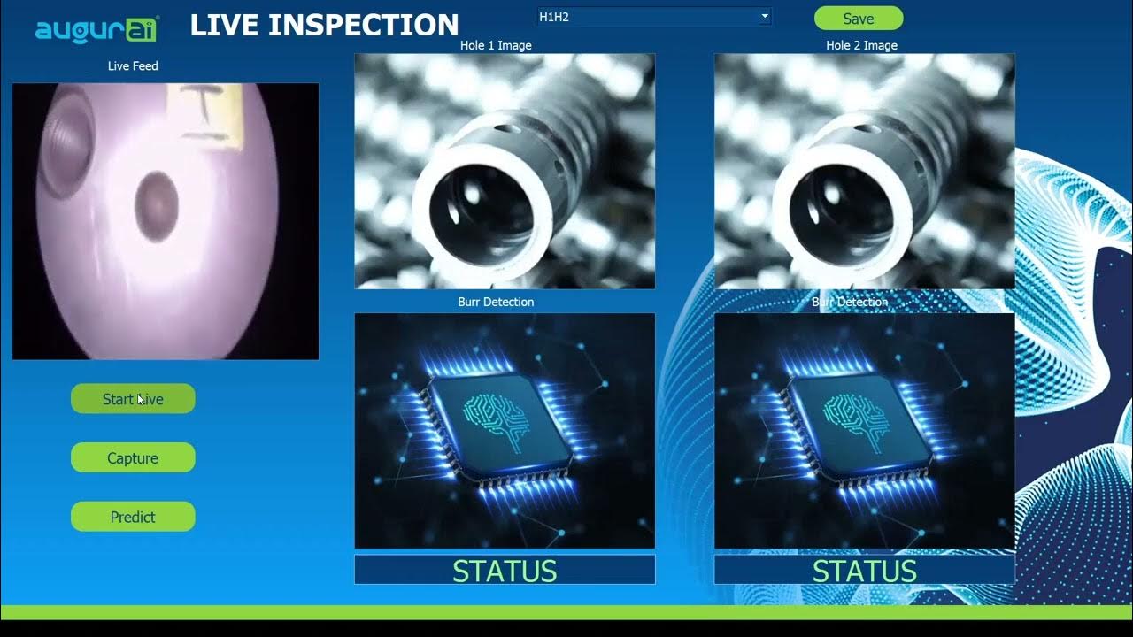 Automated Burr Inspection inside a 4.5 mm hole using a Vision System ...