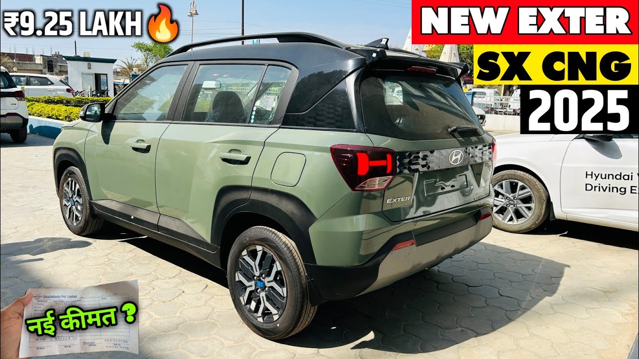 New Hyundai Exter Sx Connect Dual Tone 2025 Model | Full Review With On ...