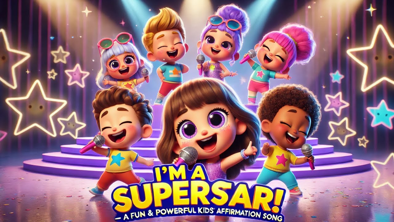 🎶 "I'm a Superstar!" | Affirmation Song for Kids | Confidence Song for ...