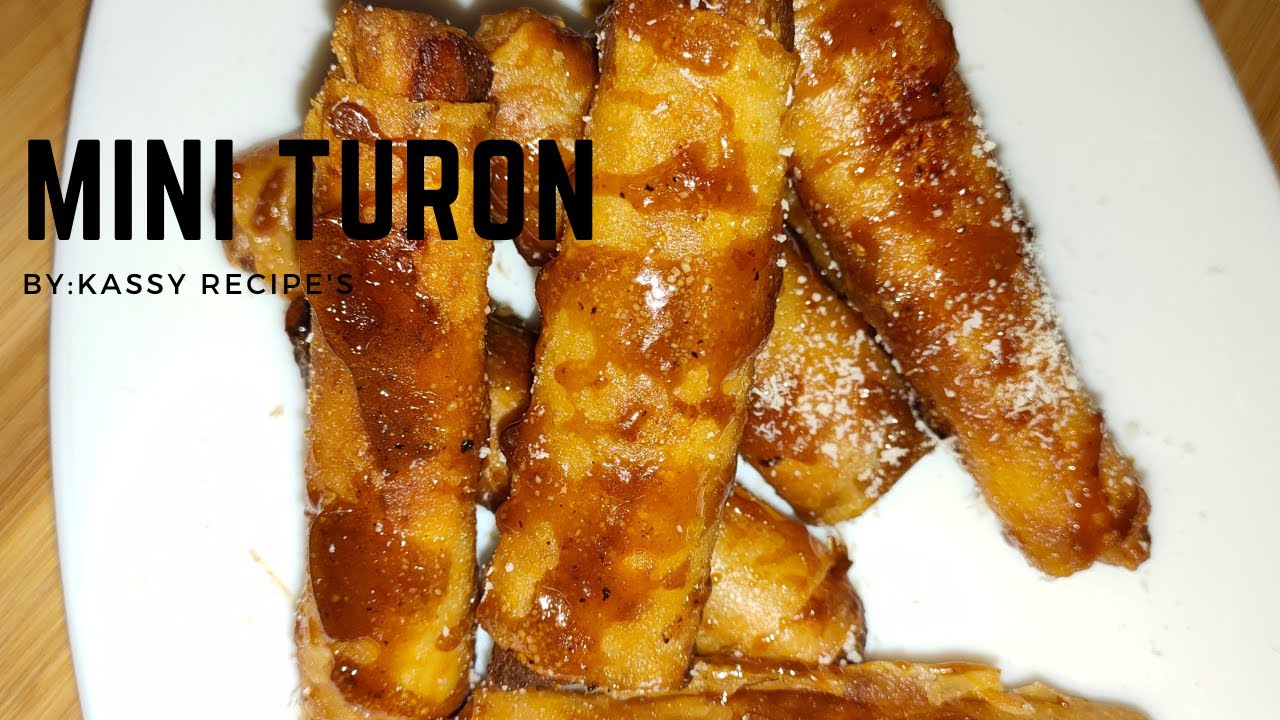 Mini Turon| Turon with Parmesan Cheese and Condensed Milk - YouTube