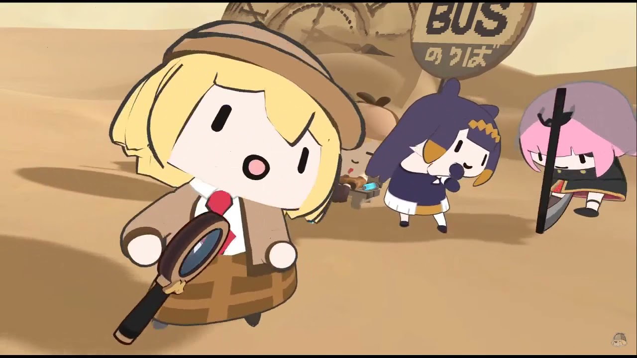 Calli doing something weird with her scythe... - YouTube