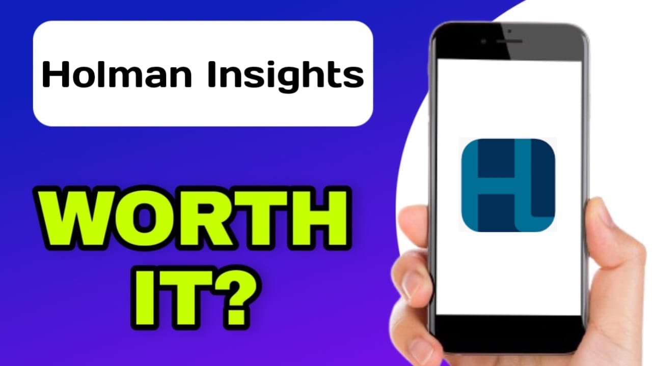 HOLMAN INSIGHTS APP REVIEW - WORTH IT? (EXPLAINED) - YouTube