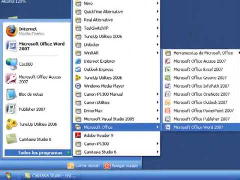 COMO ENTRAR A WORD 2007 - YouTube