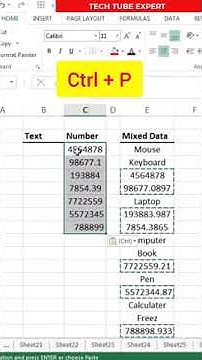 Separate Text And Number From Mixed Data Using Go to Special #excel #microsoft #shorts - YouTube