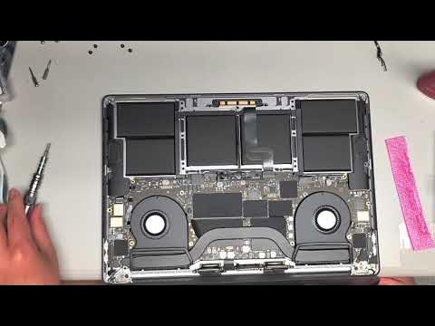 2019 16" Inch MacBook Pro A2141 Disassembly Screen Replacement Repair How to Guide Tutorial ...