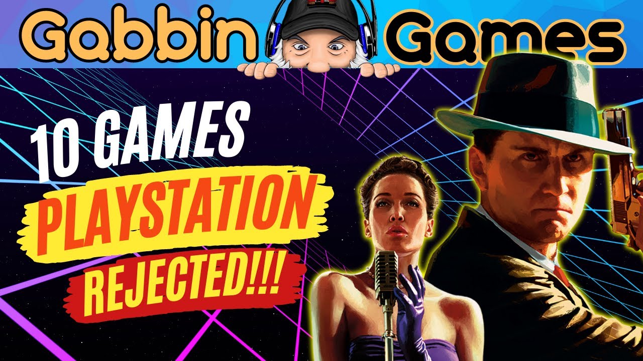 10 Games PLAYSTATION REJECTED! - YouTube