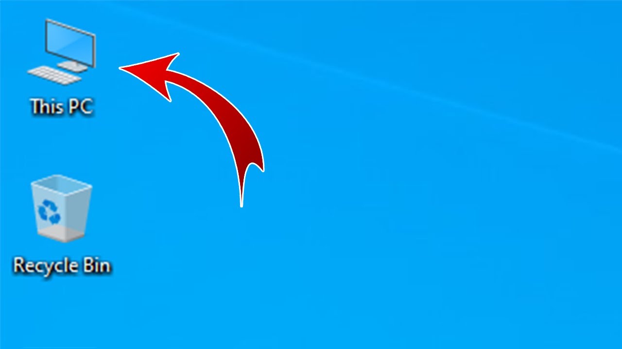 How to Add This PC icon in Desktop (Easy Process) - YouTube