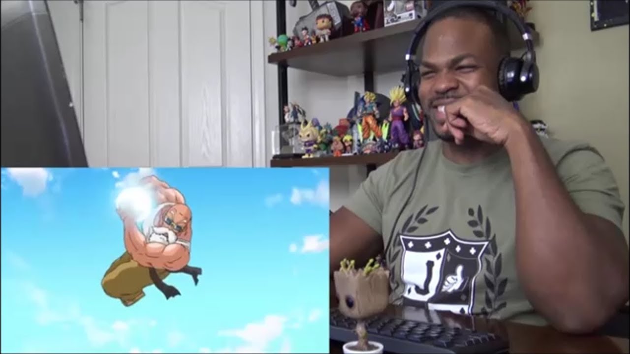 Master Roshi Buffs up for DEATH BATTLE! - REACTION!!! - YouTube
