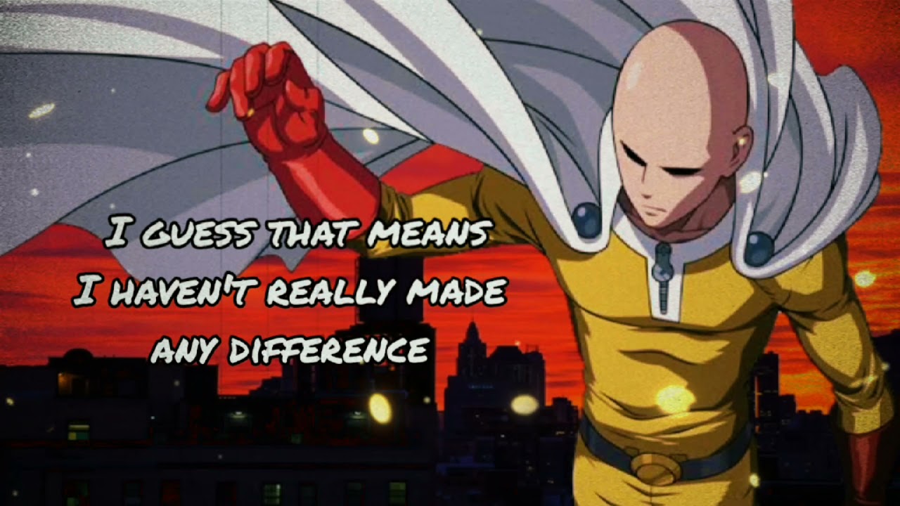 Saitama's Words || Suffering from Success - YouTube