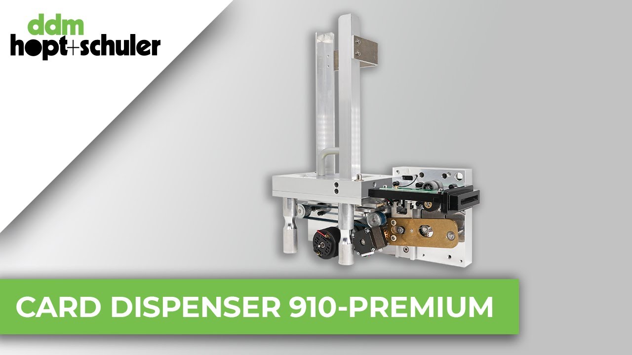 Card dispenser - 910 - YouTube