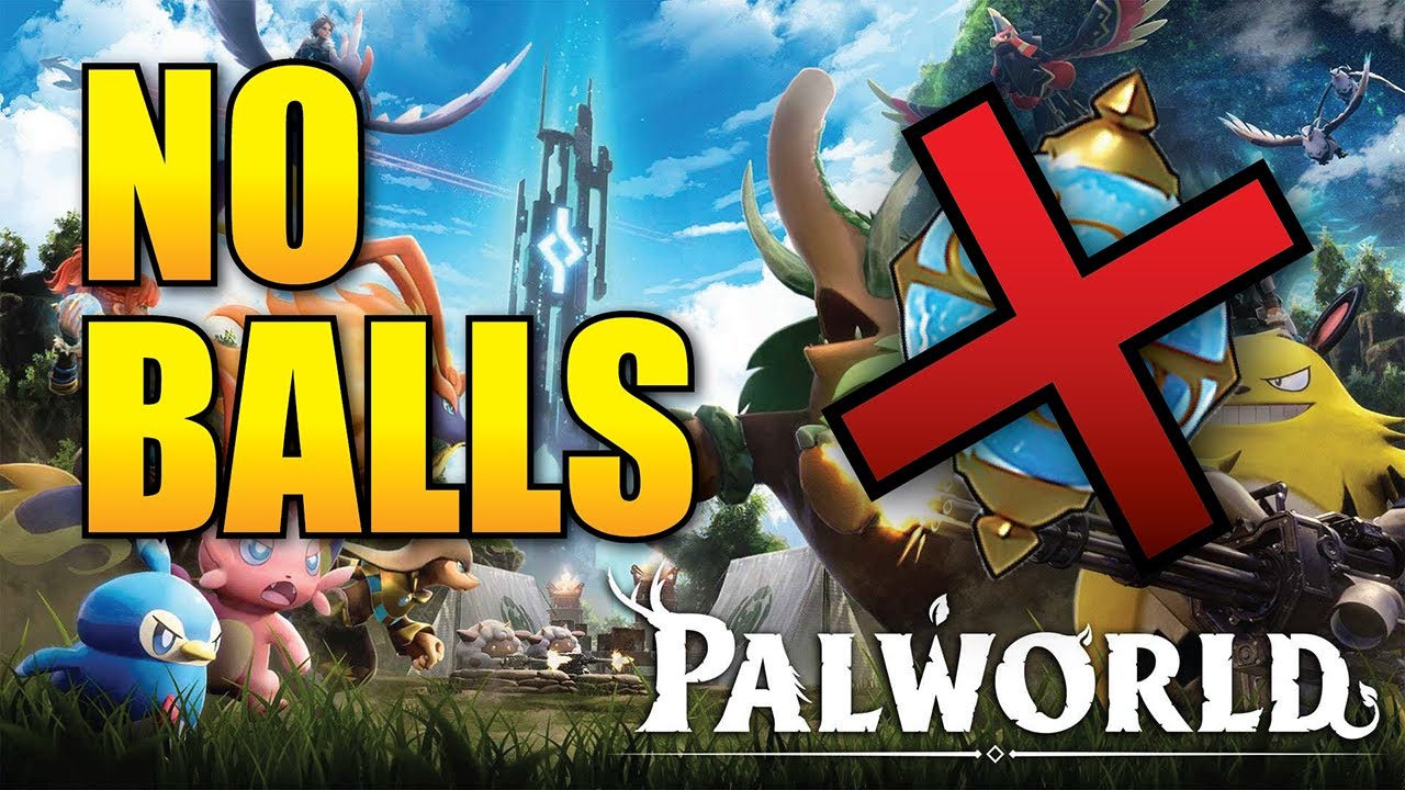 THIS IS HARD | NO BALLS CHALLENGE | PALWORLD - YouTube