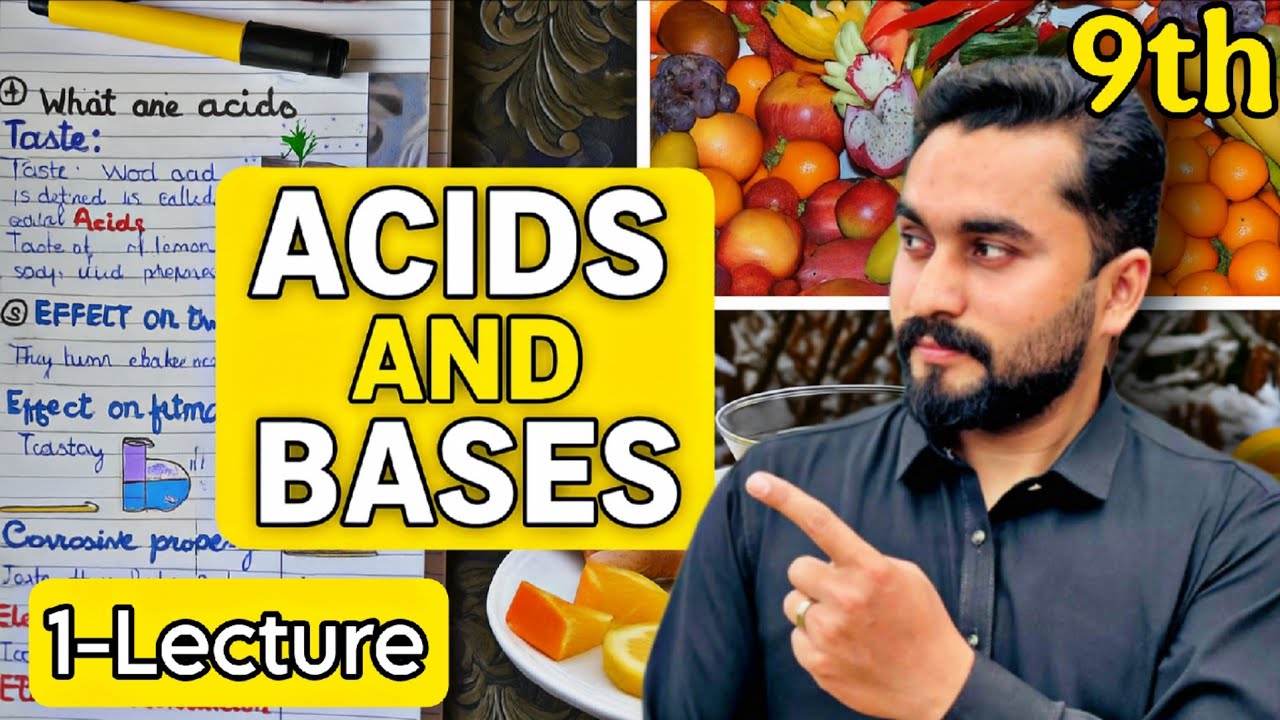 Acid and Base chemistry//class 9th//New syllabus - YouTube