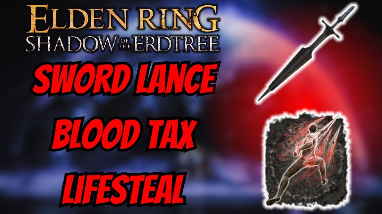 THIS NEW BLEED BUILD DESTROYS BOSSES AND NEVER DIES ~ Sword Lance Blood ...