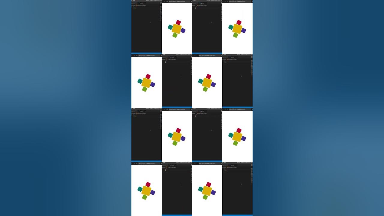 Rotating Loading Scene Using Html And Css Source Code In Pin Comment Shorts Tranding Youtube