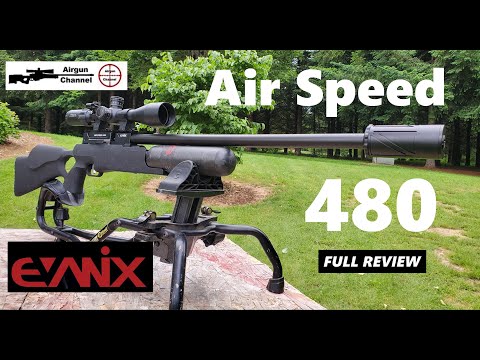 2022 Evanix Air Speed 480 (Semi-Auto) Full Review / PCP Air Rifle