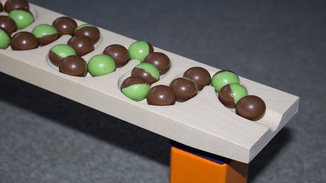 Marble Run Aero Chocolate Balls! - YouTube
