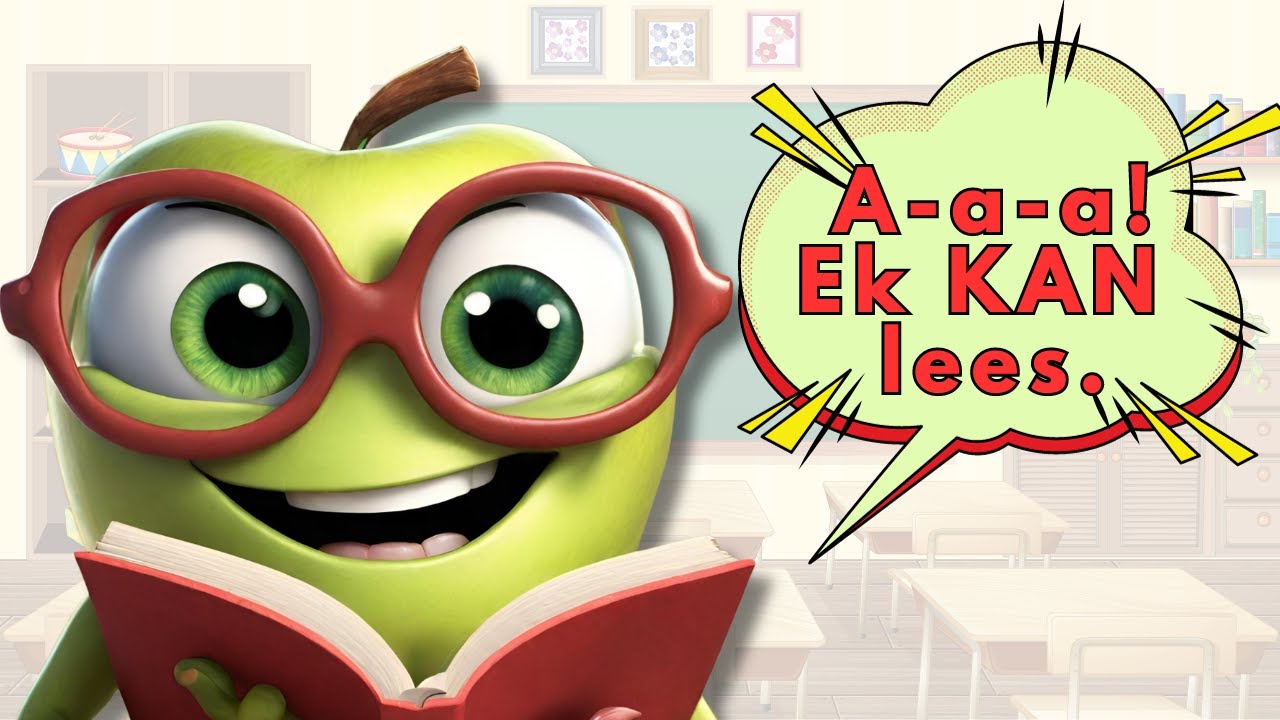 Hoe leer ek my kind met SUKSES lees? MAKLIKE Afrikaanse a-klank LEESLES ...