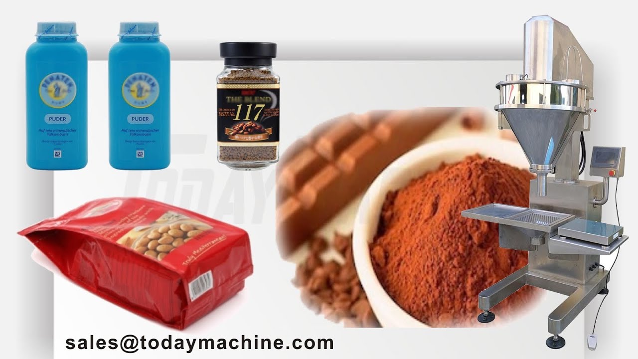 Semi Automatic Micro Dosing : Powder Filling Machine : Auger Filler and ...