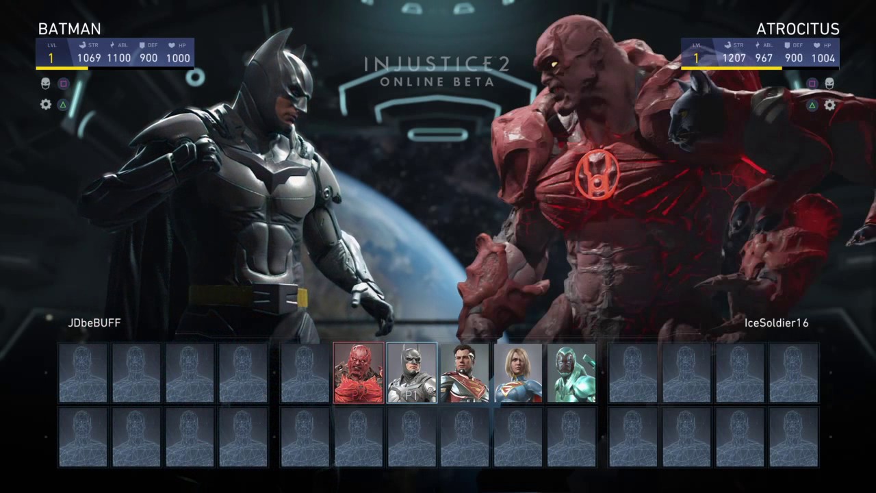 Injustice 2 Online Beta - IceSoldier16 VS Button Mashers - YouTube