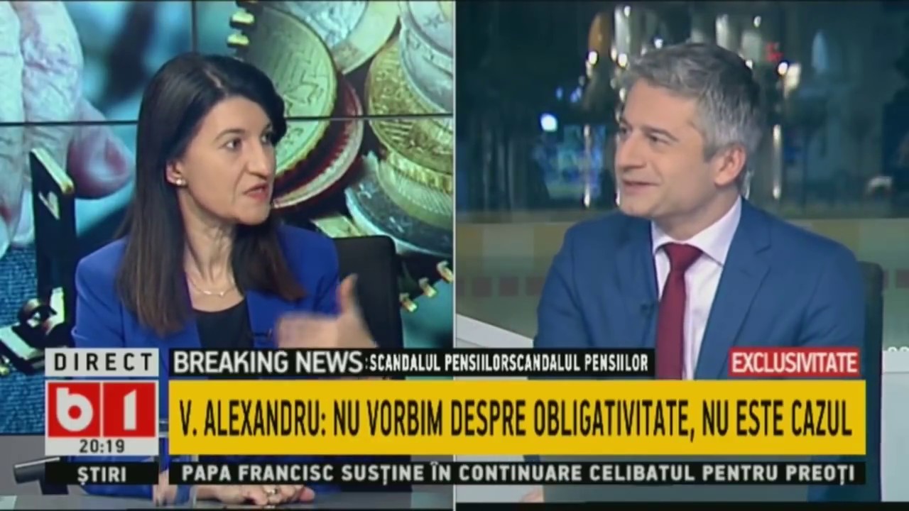 STIRI&TALK CU T.MUSAT. VIOLETA ALEXANDRU( MINISTRUL MUNCII): SISTEMUL ...