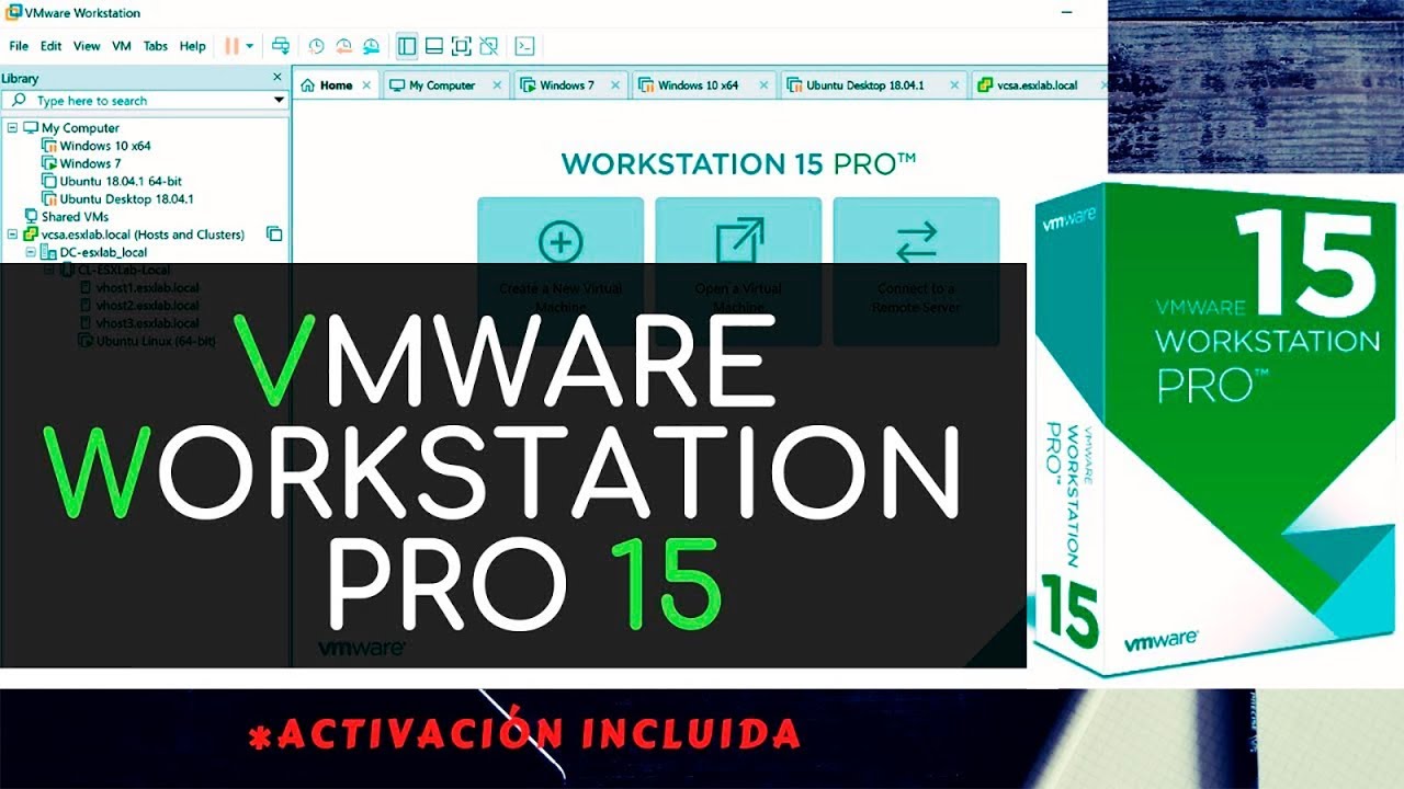 VMware Workstation PRO 15 + Activación | Máquina Virtual. - YouTube